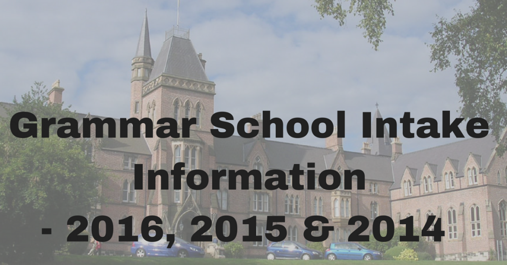 2016, 2015 and 2014 School Intake Information - The Transfer Tutor