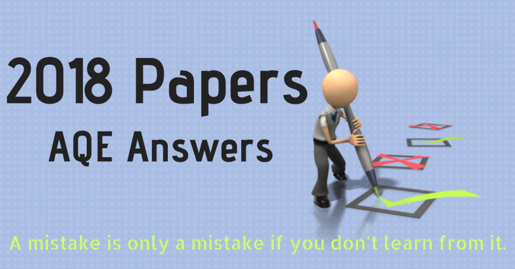 AQE Answers 2018 - The Transfer Tutor