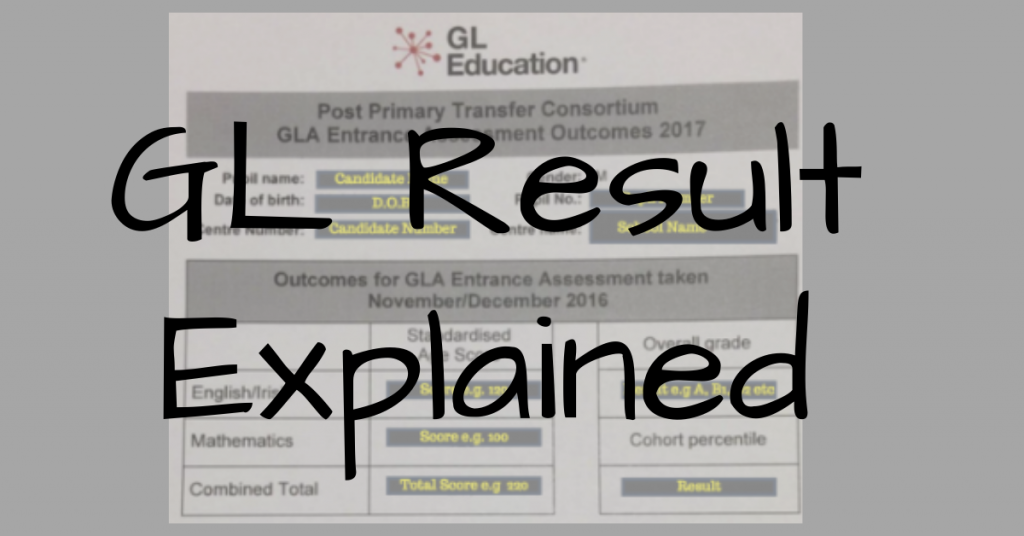 GL Result Explained - The Transfer Tutor