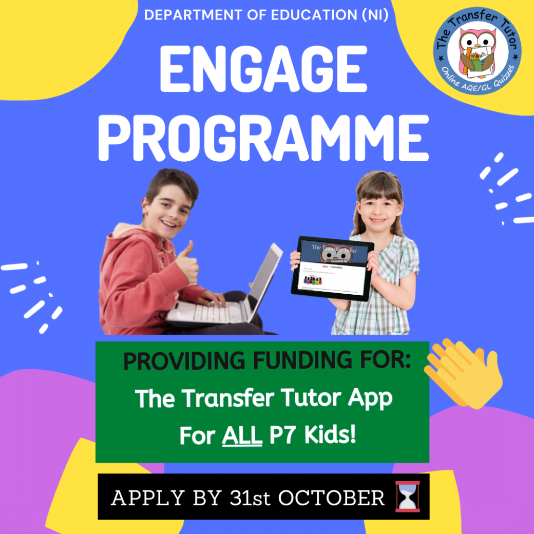 Department Of Eduation ENGAGE Programme (1) - The Transfer Tutor