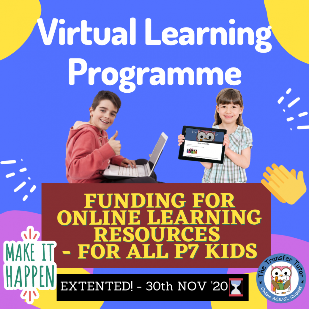 Virtual Learning Programme - The Transfer Tutor