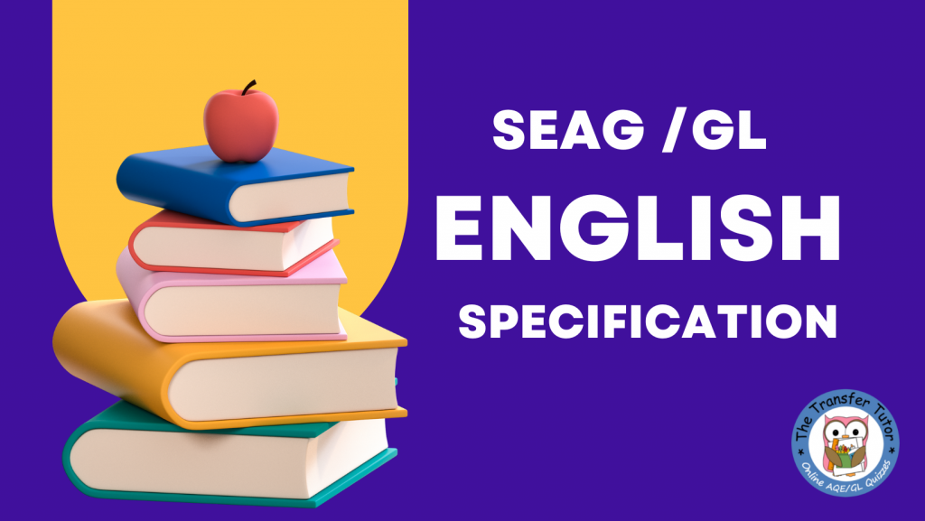 SEAG / GL Specification - The Transfer Tutor